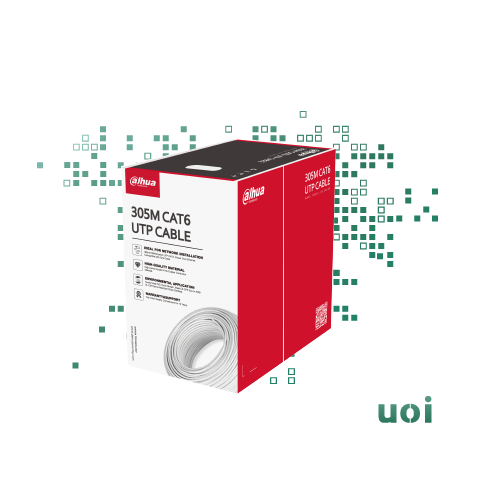 Dahua 大華網路線 PFM920I-6UN-CN CAT6 室內網路線 (PVC灰) - 聯順聯網股份有限公司